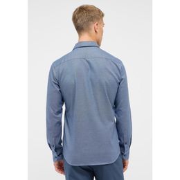 Eterna Herren Langarmhemd &raquo;SLIM FIT&laquo; EASY IRON (b&uuml;gelleicht) blau 40, Normalgr&ouml;&szlig;en