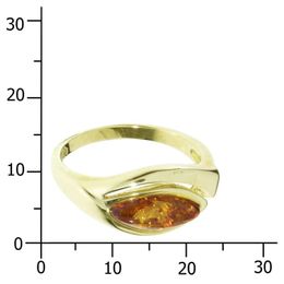OSTSEE-SCHMUCK Damen OSTSEE-SCHMUCK Fingerring &raquo; Ring Jalin Ring Jalin&laquo; gold