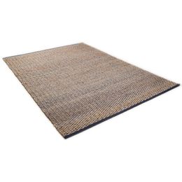 Tom Tailor HOME Teppich &raquo;Braid&laquo; rechteckig 7 mm H&ouml;he Flachgewebe, handgewebt, Material: 70% Jute, 30% Baumwolle beige Baumwolle, Jute