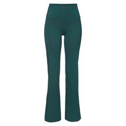 active by Lascana Lascana Active Damen LASCANA ACTIVE Jazzpants mit breitem B&uuml;ndchen blau 36/38, N-Gr