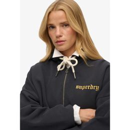 Superdry Damen Kapuzensweatjacke &raquo;OLD SCHOOL TATTOO OS ZIPHOOD&laquo; schwarz XL