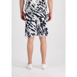 Alpha Industries Damen Sweatshorts &raquo;Tie Dye Shorts&laquo; schwarz M, Normalgr&ouml;&szlig;en