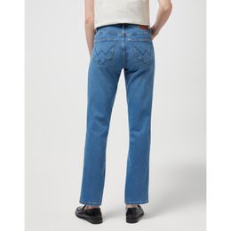 Wrangler Damen Straight-Jeans blau 29, L&auml;nge 30