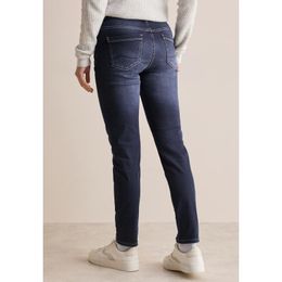 Cecil Damen Slim-fit-Jeans &raquo;Style Toronto&laquo; im eleganten Look blau 28, L&auml;nge 30