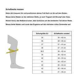 Gabor Damen Stiefel &raquo;DAVOS&laquo; , Blockabsatz, Langschaftstiefel in Komfortweite H (= sehr weit) schwarz 36, XL-Schaft