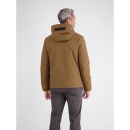 Lerros Herren Lerros Outdoorjacke &raquo;Lerros Herren Blouson in Stukturoptik&laquo; mit Kapuze Wasser- und windabweisend L
