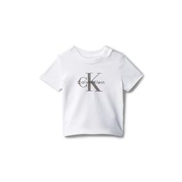 Calvin Klein Jeans M&auml;dchen T-Shirt &raquo;MONOGRAM SS T-SHIRT&laquo; f&uuml;r Babys bis 2 Jahre, Logo-Druck 68