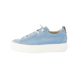 Paul Green Damen Plateausneaker &raquo; Sneaker Nubukleder&laquo; blau 40,5