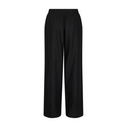 Freequent Damen Freequent Leinenhose &raquo;FQLAVA-PANT&laquo; Sommerhose aus Leinenmix und mit Kordelzug schwarz S, N-Gr