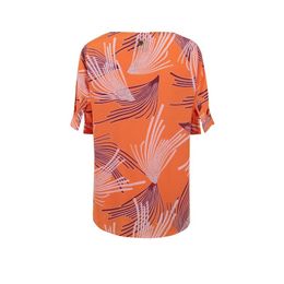 LIEBLINGSST&Uuml;CK Lieblingsst&uuml;ck Damen Schlupfbluse &raquo;EvrenL&laquo; mit trendigem Print orange 44