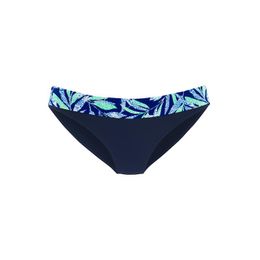 Vivance Damen Bikini-Hose &raquo;Jelly&laquo; mit bedrucktem Umschlag blau 38, N-Gr