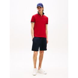 Tommy Hilfiger Herren Poloshirt &raquo;CONTRAST COLLAR CUFF REG POLO&laquo; rot M