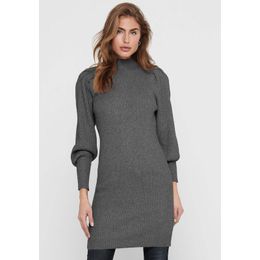 Only Strickkleid &raquo;ONLKATIA L/S DRESS KNT NOOS&laquo; Dark Grey Melange XL - N-Gr N-Gr XL Pflegeleichtes Material: 50% Viskose, 27% Nylon, 23% Polyester