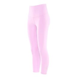 WINSHAPE Damen Leggings &raquo;7/8-Tights HWL317C&laquo; mit V-Shape Applikation und Core-Bund rosa L, Normalgr&ouml;&szlig;en