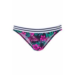 Venice Beach Damen Bikini-Hose &raquo;Summer&laquo; mit Umschlagbund blau 36, N-Gr