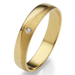 Firetti Kinder Trauring &raquo;Schmuck Geschenk Gold 375 Hochzeit Ehering "LIEBE"&laquo; Made in Germany, wahlweise mit oder ohne Brillant gold