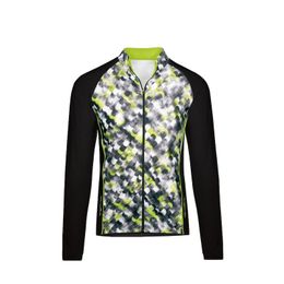 TRIGEMA Damen Trainingsjacke &raquo;TRIGEMA Fahrradjacke mit praktischer R&uuml;ckentasche&laquo; 1 Stk. tlg. schwarz M