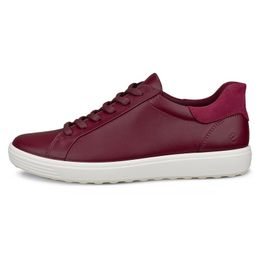 Ecco Damen Slip-On Sneaker &raquo;Soft 7 W&laquo; Freizeitschuh, Slipper, Halbschuh zum Schlupfen rot 38