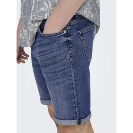 Only & Sons Only & Sons Damen ONLY & SONS Shorts &raquo;ONSPLY MBD 8772 TAI DNM SHORTS NOOS&laquo; blau M, N-Gr