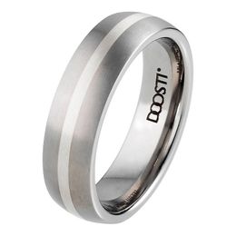 DOOSTI Unisex DOOSTI Trauring &raquo;Schmuck Geschenk Silber 925 Trauring Ehering Partnerring LIEBE&laquo; Made in Germany - wahlweise mit oder ohne Zirkonia 