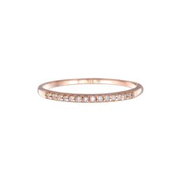 Elli DIAMONDS Damen Elli DIAMONDS Verlobungsring &raquo;Verlobung Diamanten (0.07 ct.) Edel 750 Ros&eacute;gold&laquo; rosa