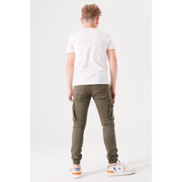 Garcia Jungen Cargohose mit Cargo Taschen, for Boys gr&uuml;n 134, N-Gr