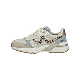 Mustang Shoes Damen Sneaker &raquo; Sneaker Lederimitat/Textil&laquo; blau 39