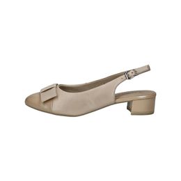 Caprice Damen Slingpumps &raquo; Pumps Leder/Textil&laquo; beige 38
