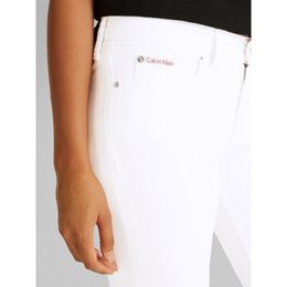 Calvin Klein Jeans Damen Skinny-fit-Jeans &raquo;MID RISE SKINNY&laquo; in cooler Waschung blau 28, L&auml;nge 32