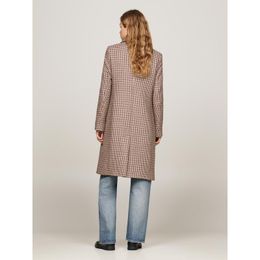 Tommy Hilfiger Kurzmantel »WOOL BLEND CLASSIC CHECK COAT« im Karodessin Casual Wovens Check 40 40 Mantel von Tommy Hilfiger Womanswear