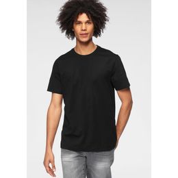 OTTO products Herren OTTO products T-Shirt &raquo;&raquo;GOTS zertifiziert &ndash; aus Bio-Baumwolle&laquo;&laquo; Kurzarm, Basic, aus Single Jersey, aus 100% Baumwolle schwarz L (