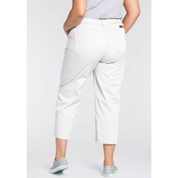 KjBRAND Damen KjBRAND 7/8-Hose &raquo;Babsie: bequemer Oberschenkel&laquo; Sommerlich, leichter Baumwoll-Stretch wei&szlig; 48, N-Gr