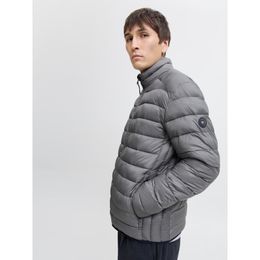 Jack & Jones Jack & Jones Herren Steppjacke &raquo;JJEBRADLEY LIGHT PUFFER COLLAR NOOS&laquo; ohne Kapuze grau XL