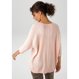 Aniston Casual Damen Aniston CASUAL im ausdrucksvollem Perl-Muster rosa 40