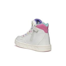 Geox M&auml;dchen Sneaker &raquo;J SKYLIN GIRL Blinkschuh&laquo; Schn&uuml;rboots, Blinkschuh mit Glitzer und Blinkfunktion bunt 25