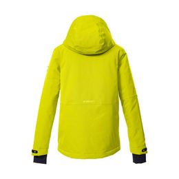 Killtec Jungen Skijacke &raquo;KSW 191 BYS SKI JCKT&laquo; Wasserdichte Kinderjacke mit Kapuze, Schneefang und Reflektoren 140