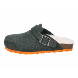 Lico Herren Clog &raquo;Hausschuh Clog Kids Warm&laquo; gr&uuml;n 27