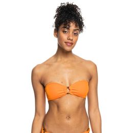 Roxy Damen Bandeau-Bikini-Top &raquo;Color Jam&laquo; orange S, Cup B