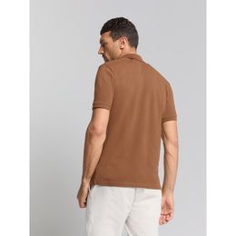 NO EXCESS Herren NO EXCESS T-Shirt &raquo; Piqu&eacute; Poloshirt&laquo; braun L