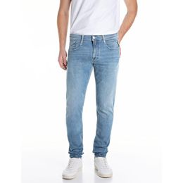 Replay Slim-fit-Jeans »Anbass« light blue 996 30 - Länge 32 Länge 32 30 Slim Fit Jeans für eine schmale Silhouette und einen modernen Look