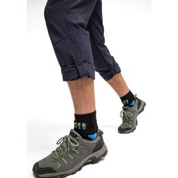 Maier Sports Damen Funktionshose &raquo;Nil&laquo; Herren Wanderhose, atmungsaktive Outdoor-Hose mit Roll up Funktion blau 27, Kurzgr&ouml;&szlig;en