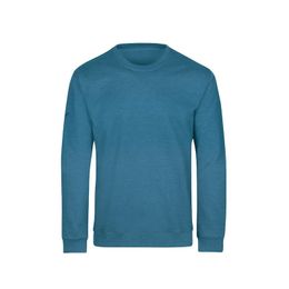 TRIGEMA Sweatshirt »Sweatshirt« saphir-light-melange XL XL Sweat-Qualität
