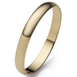 Firetti Unisex Trauring &raquo;Schmuck Geschenk Gold 375 Hochzeit Ehering "LIEBE"&laquo; Made in Germany, wahlweise mit oder ohne Brillant gold