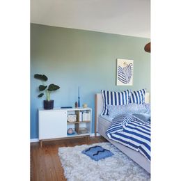 Tom Tailor HOME Hochflor-Teppich &raquo;Flocatic&laquo; rechteckig 60 mm H&ouml;he super weich und flauschig, ideal im Wohnzimmer & Schlafzimmer wei&szlig; Kunstfaser