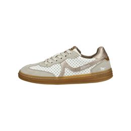 Mustang Shoes Damen Sneaker &raquo; Sneaker Lederimitat&laquo; wei&szlig; 41