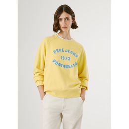 Pepe Jeans Damen Sweatshirt &raquo;BAIA&laquo;, Rundhals, Baumwollmix XS