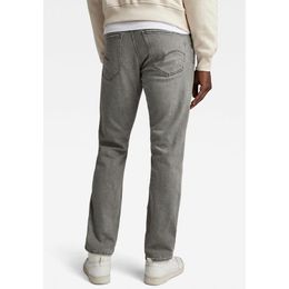 G-Star Raw G-Star Herren G-STAR &raquo;Mosa Straight&laquo; mit hellen N&auml;hten grau 32, L&auml;nge 32