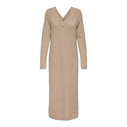 Only Strickkleid »ONLJEANETT LIFE LS V-NECK DRESS CC KNT« Humus Detail:Melange M (38) - N-Gr N-Gr M (38) Pflegeleicht und elastisch: Einfache...