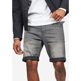 G-Star Raw G-Star Herren G-STAR Shorts &raquo;3301 Slim 1/2&laquo; grau 33, N-Gr