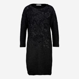 Tandem Schwarzes Minikleid aus Wollmischung